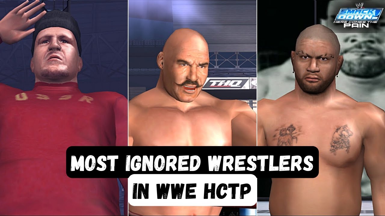 Most Ignored Wrestlers of WWE Smackdown Here Comes The pain | WWE HCTP ...