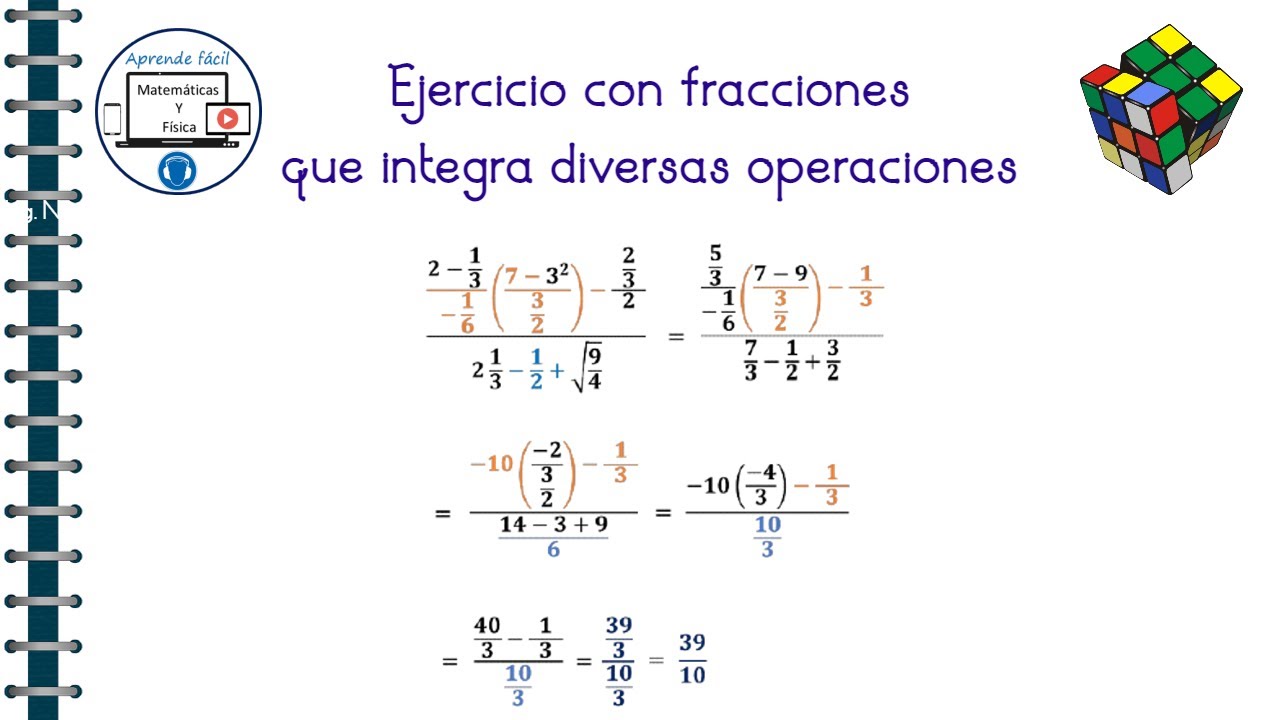 Fracciones complejas - YouTube