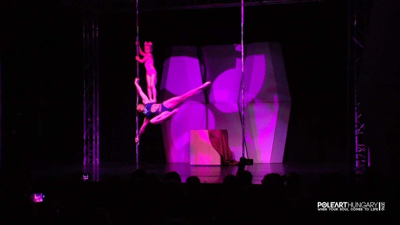 PoleArt Hungary 2016 - Showcase - Molnár Nikolett & Karina - YouTube