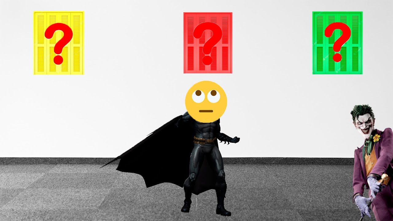 Batman Lost Head Justice League Batman Dance Joker Face Game - YouTube