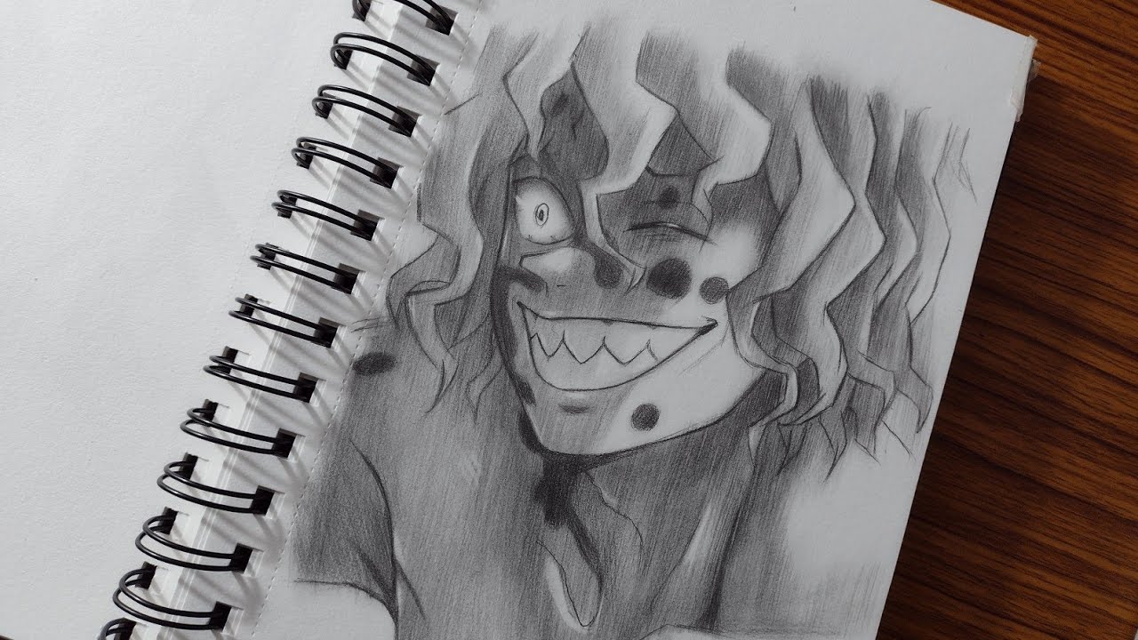How to Draw Gyutaro | Gyutaro Drawing By SK Art | Pencil Art| Demon ...