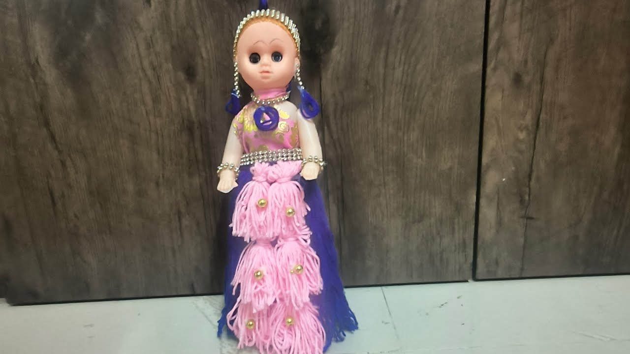 #DIY DOLL DECORATION/HOW TO DECORATE DOLL WITH WOOL - YouTube