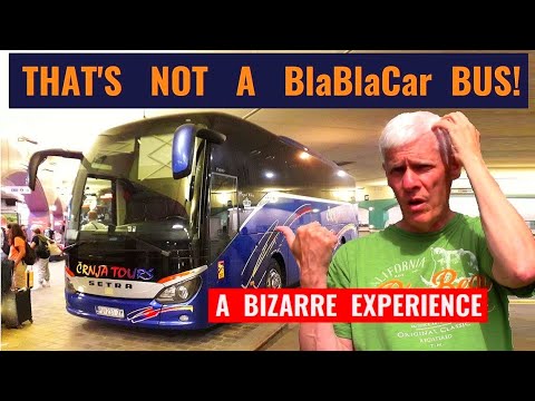 A TOTALLY BIZARRE EXPERIENCE! (but memorable) BlaBlaCar Bus or was it ...