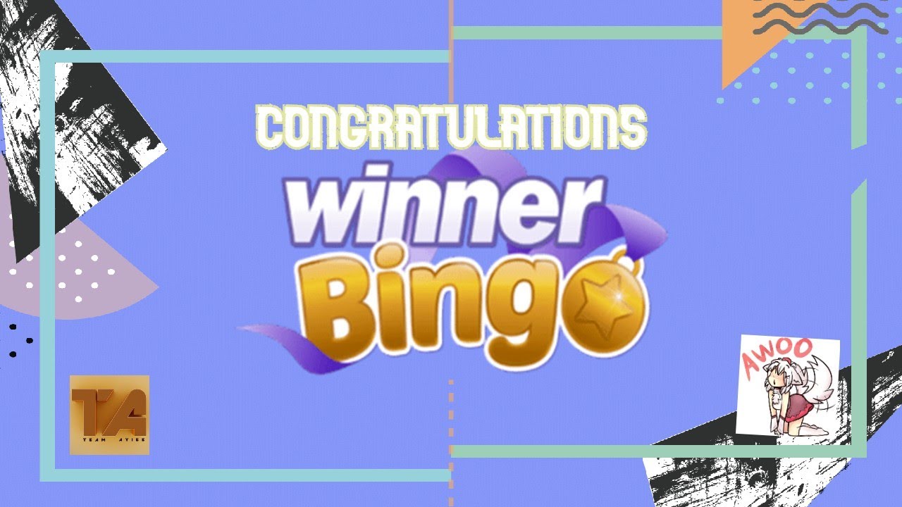 BINGO WINNERS (CONGRATULATIONS) - YouTube