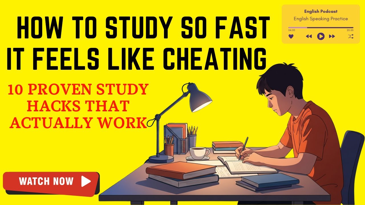 How to Study So Fast It Feels Like Cheating | 10 Proven Study Hacks ...