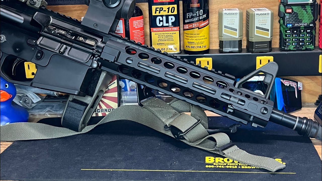 Midwest Indrustries Two piece Extended Free Float MLok - Modernizing ...