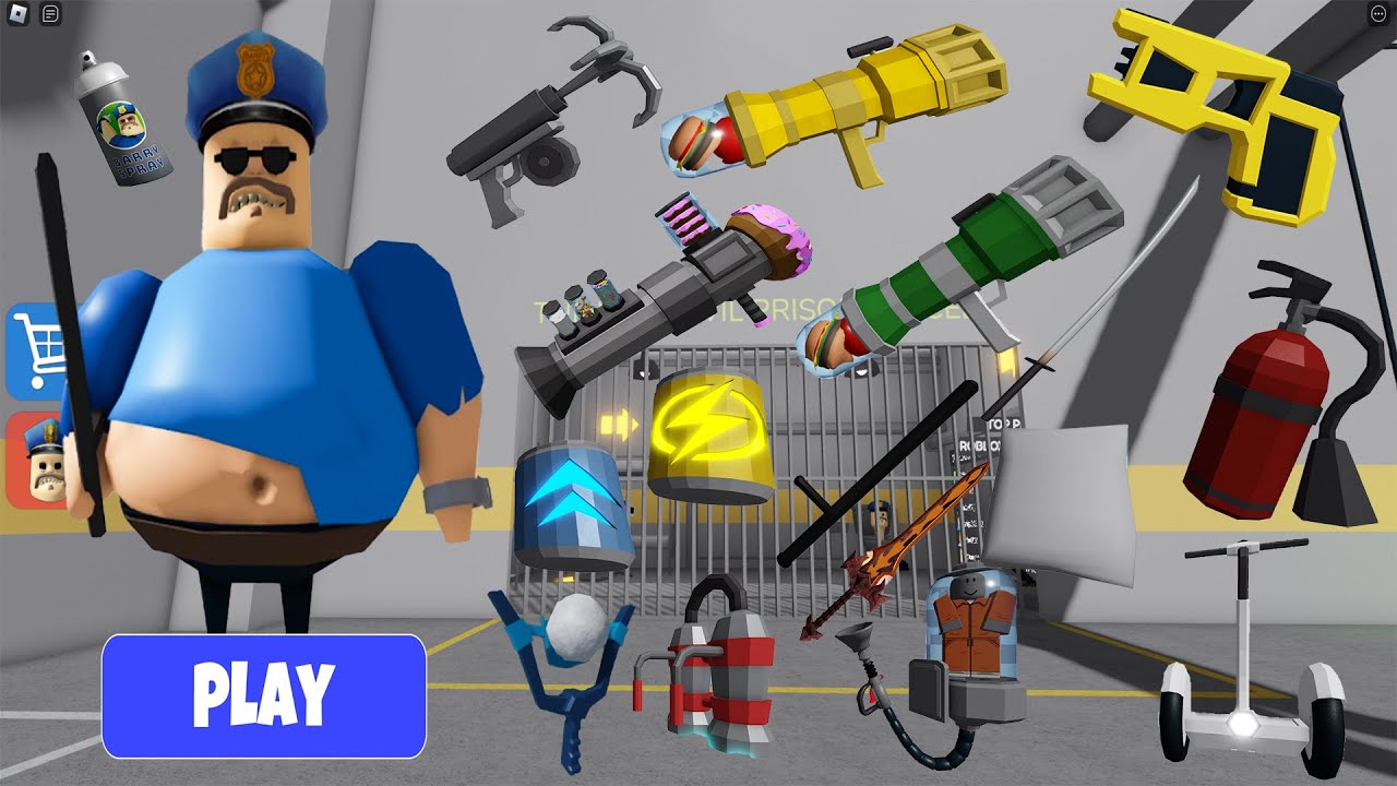 BARRY'S PRISON RUN! (OBBY) - Use All Powers - All Morphs Unlocked ...