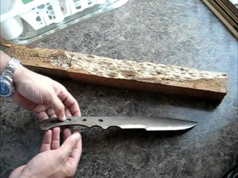 Knife Making - The 'Mad Max' Bowie Tracker knife - Part 4 - Update.mpg ...