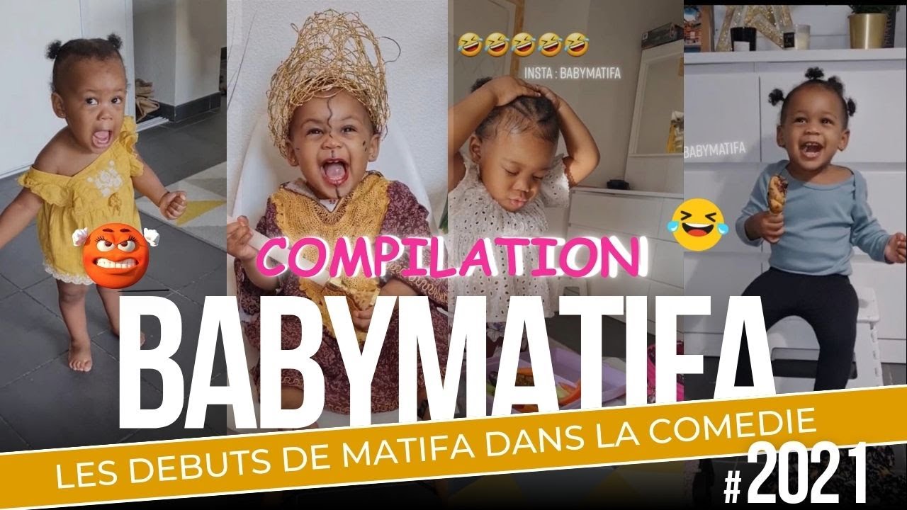 🔥😍 COMPILATION, Le début de Matifa dans la comédie/ Matifa's acting ...