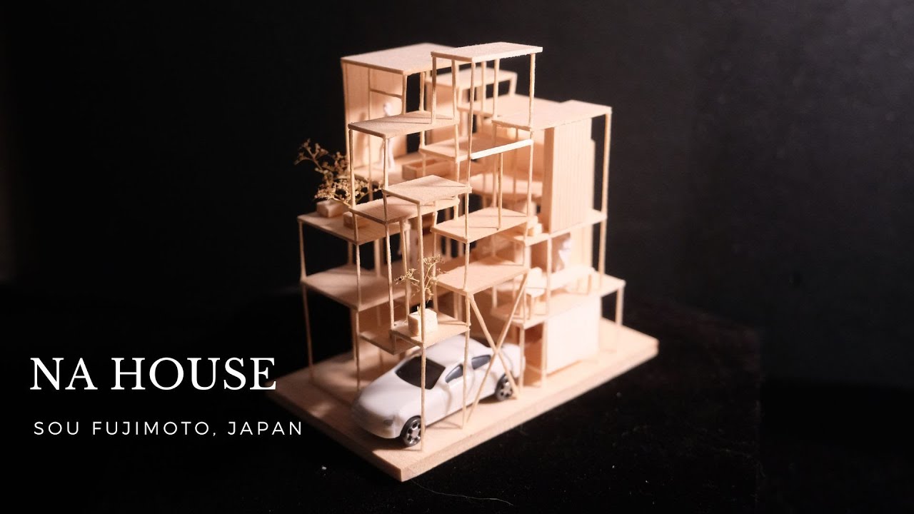 Mini NA house in 1:100 // Pocket Architecture | NA house, Japan | Sou ...
