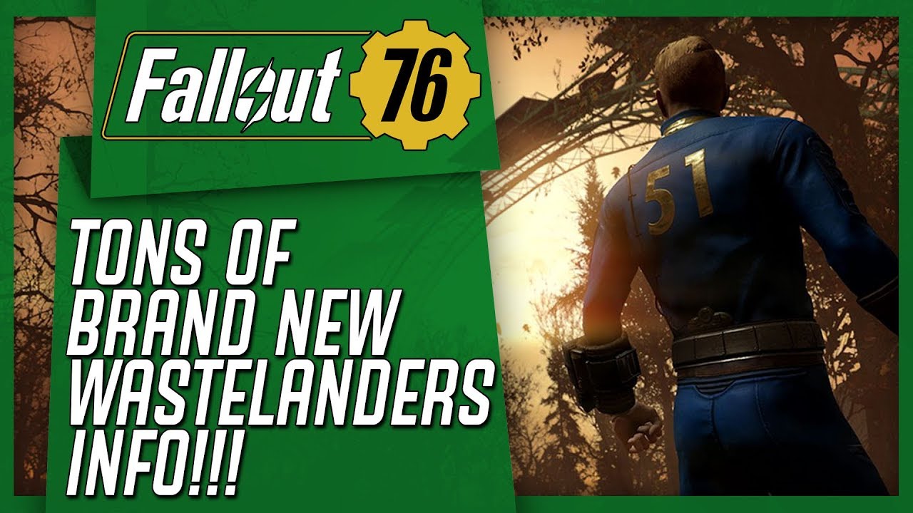 Fallout 76 Wastelanders HUGE INFO: Release Window, Classic Weapons ...