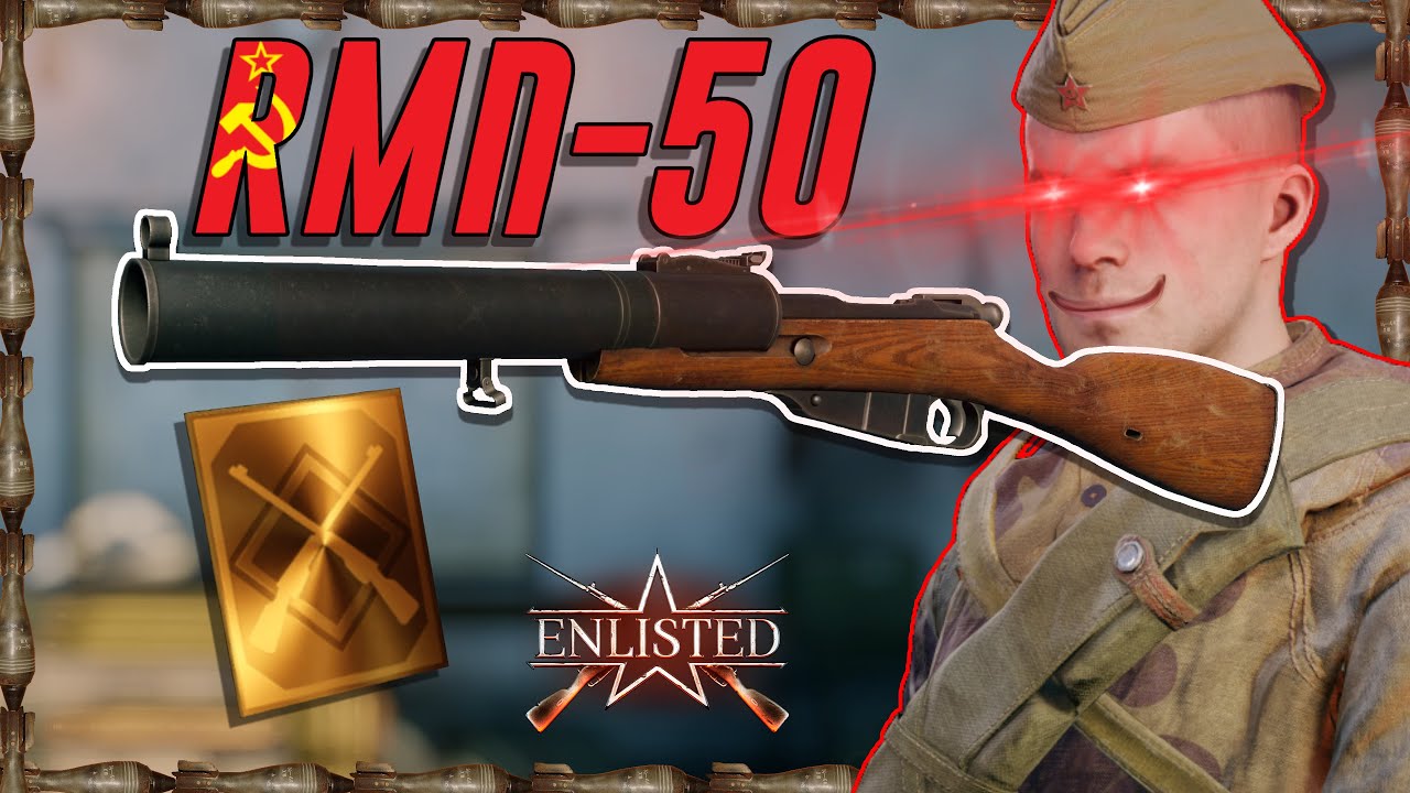 The RMN-50 is all you need... | Enlisted (Gold Weapon Order) - YouTube