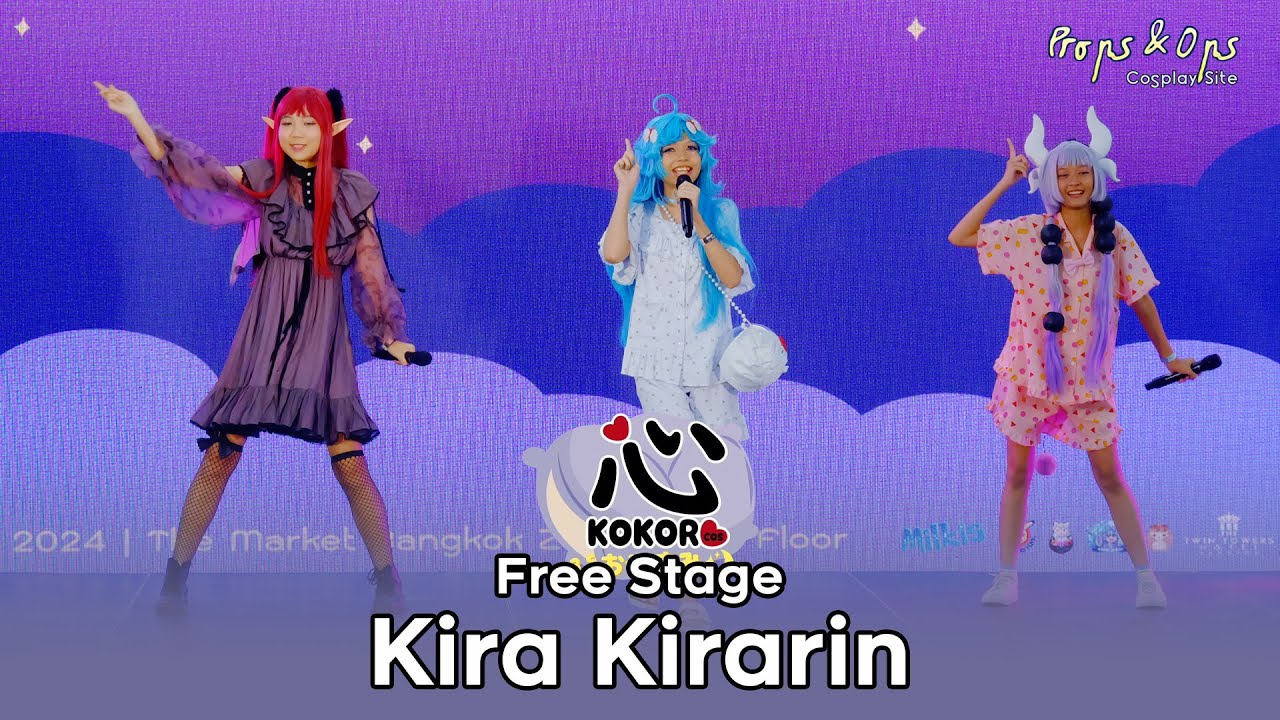 Kira Kirarin | Free Stage 16 ในงาน KOKORO cos #3.5 おやすみ Pajamas Party - YouTube