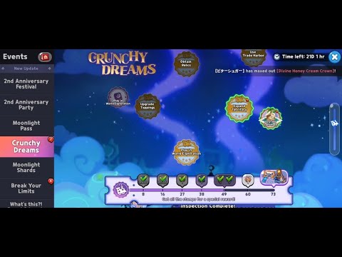 Crunchy Dreams Part 2 Stage 50~60 Complete Walkthrough & Story - Cookie ...