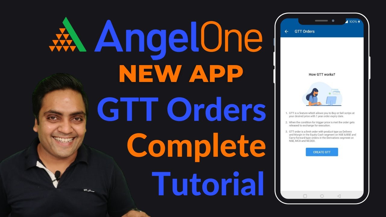 Angel One GTT order | How to place GTT sell order in Angel one new app ...