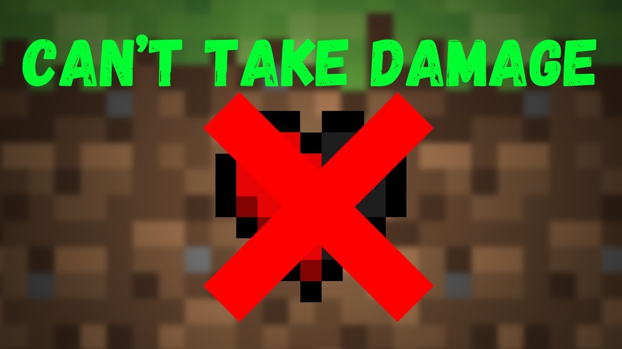 If I take damage, the video ends - Minecraft - YouTube