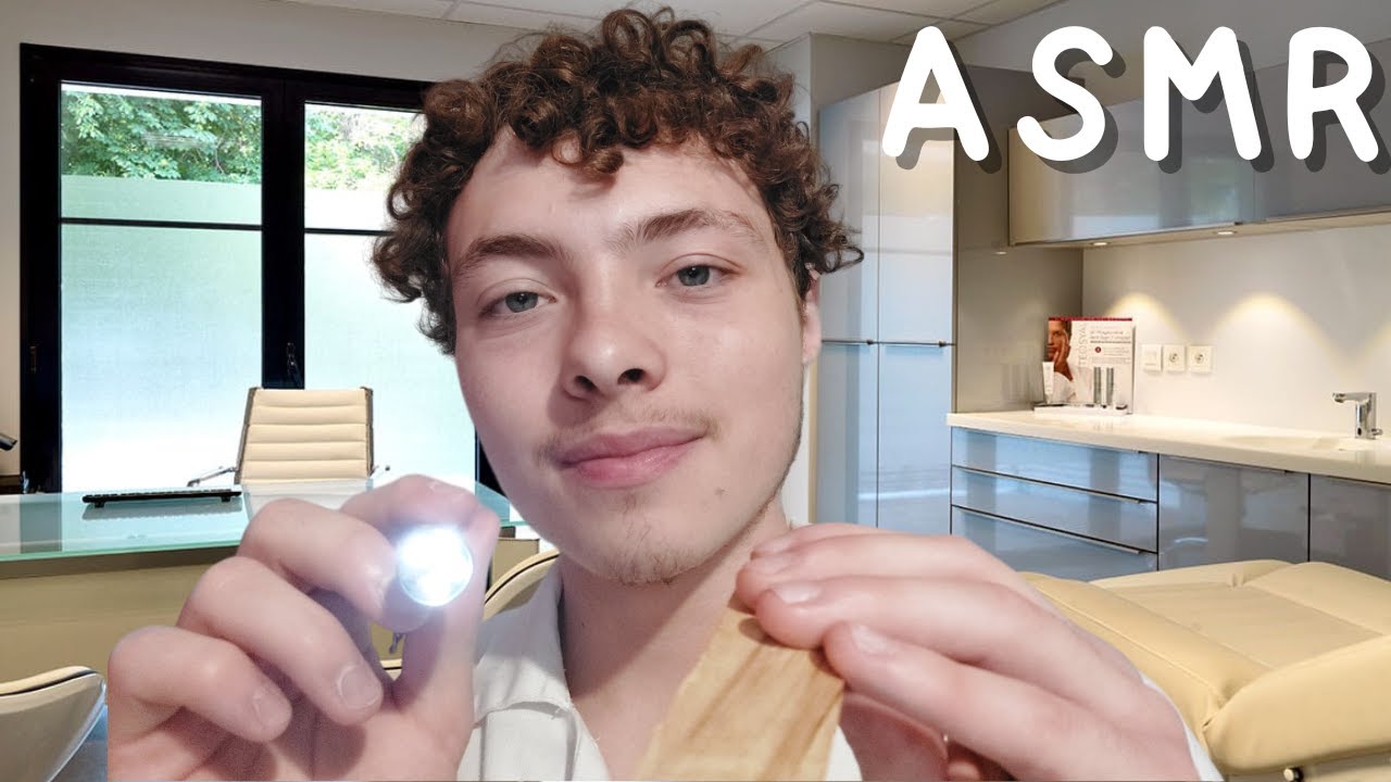 ASMR FR: Roleplay👨‍⚕️Médecin👨‍⚕️ - YouTube
