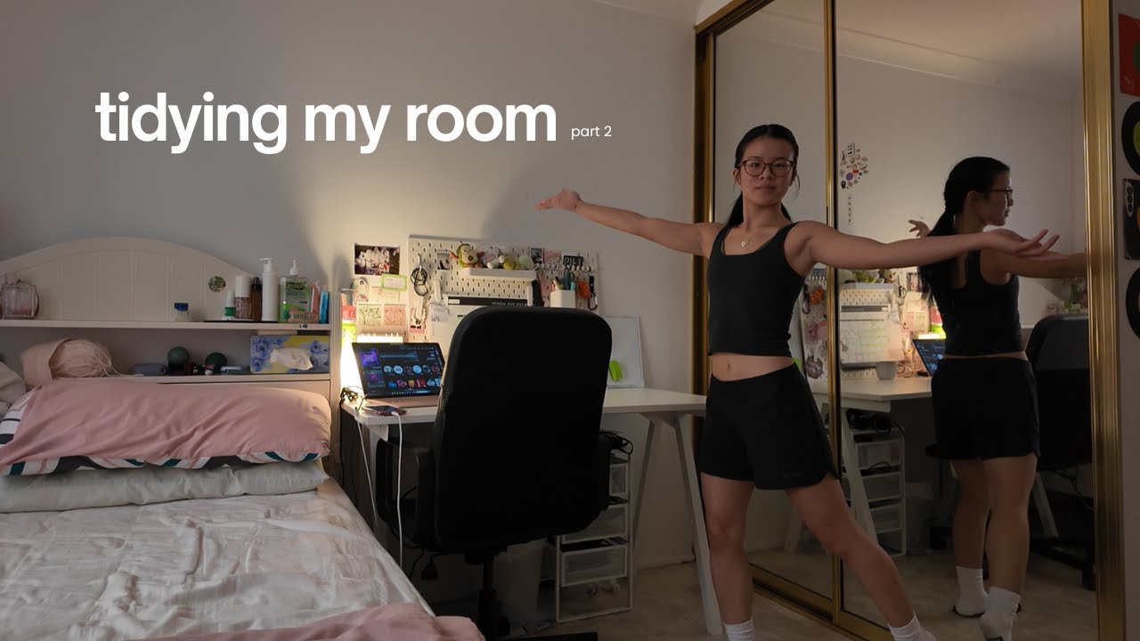 tidying my room: asmr edition part 2 - YouTube