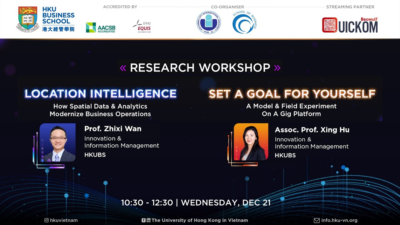 [HKUBS | IU] RESEARCH WORKSHOP: Location Intelligence & Gig Platform ...