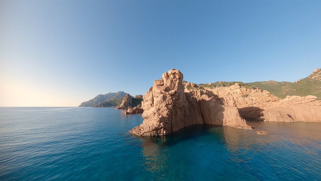 Marina di Gairo Sardinia FPV Drone expirience in 3D VR180 - YouTube