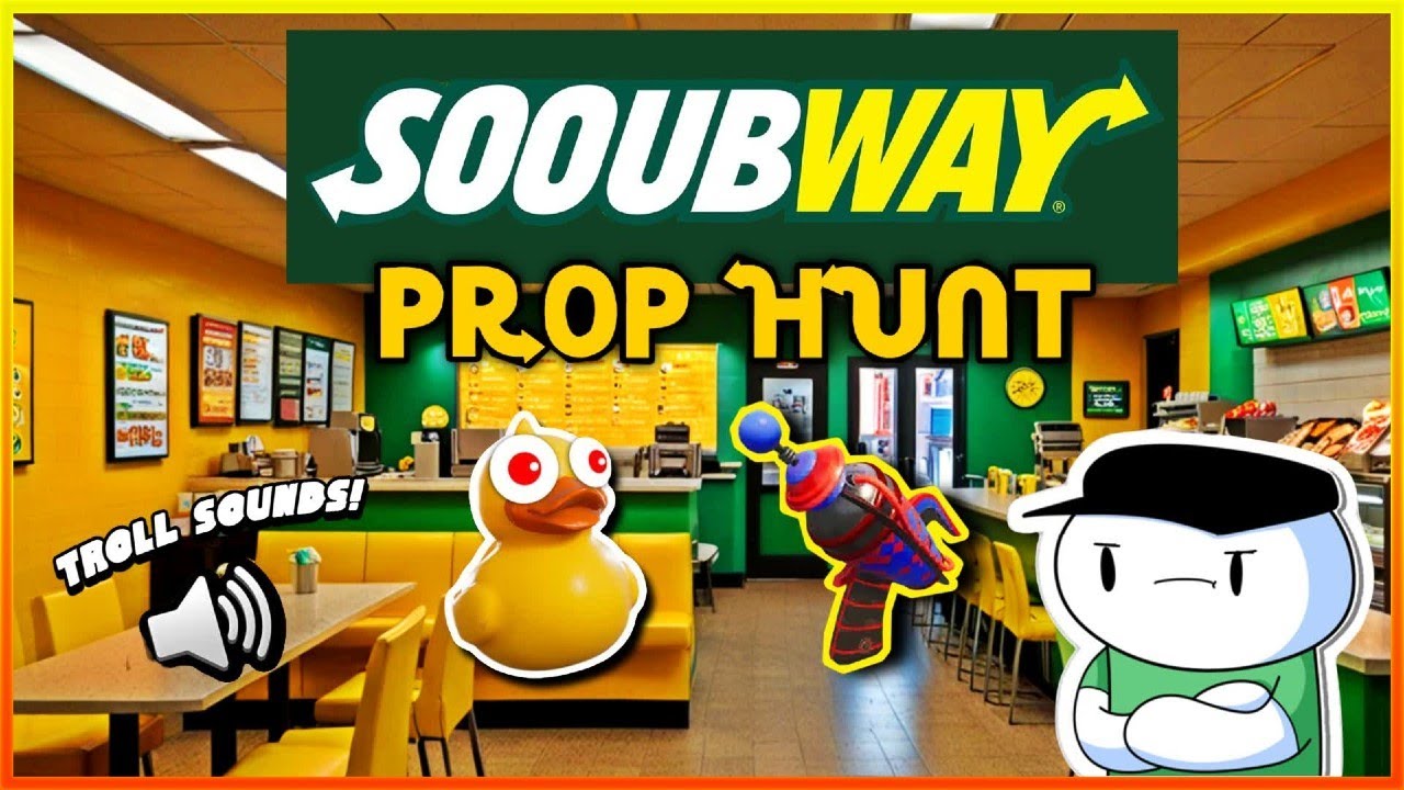 Sooubway Prop Hunt Gameplay (Fortnite Creative Map) - YouTube