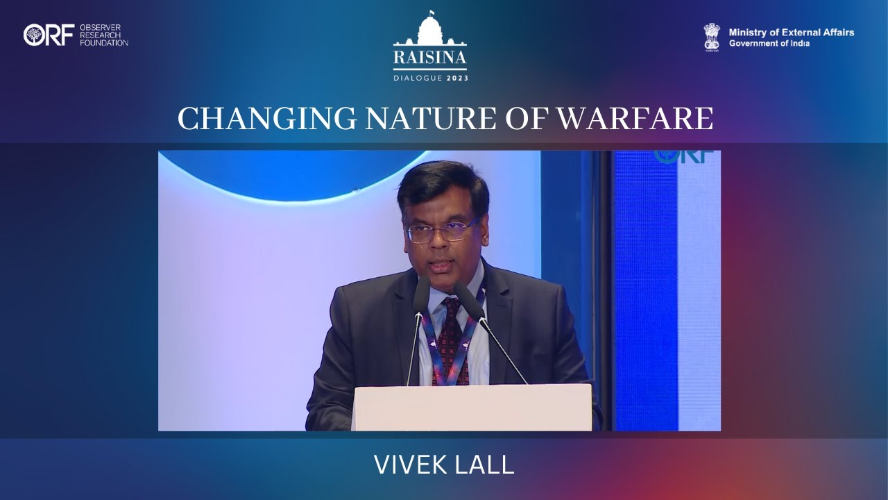 Vivek Lall | The Future of Conflict: Lessons from the Third Decade ...