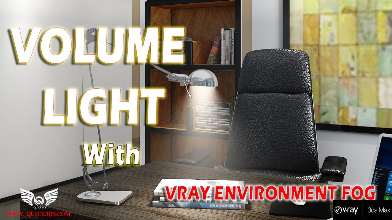 Volume Light With V-ray Environment Fog| In 3ds Max 2021| - YouTube