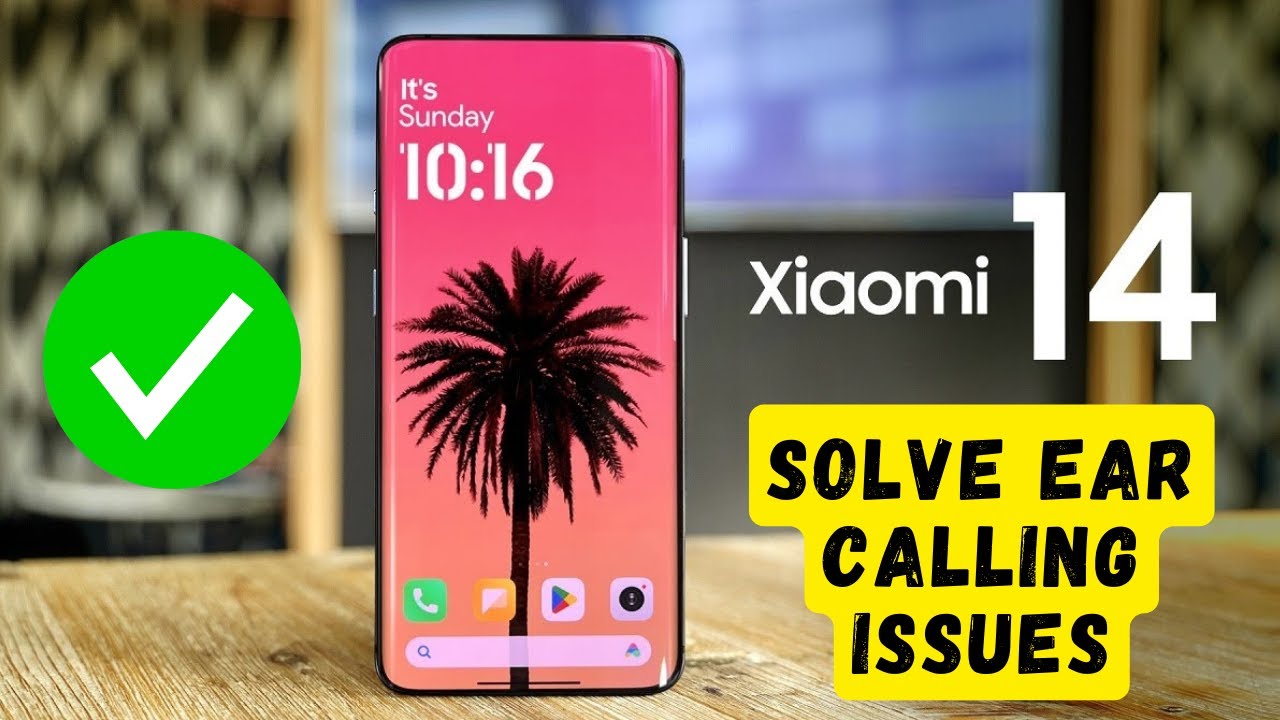 Ear calling speaker not working problem Xiaomi 14 || How to solve ear ...
