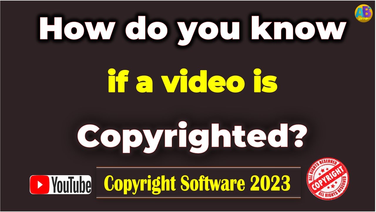 How do you know if it is copyrighted? How to submit copyright strike ...