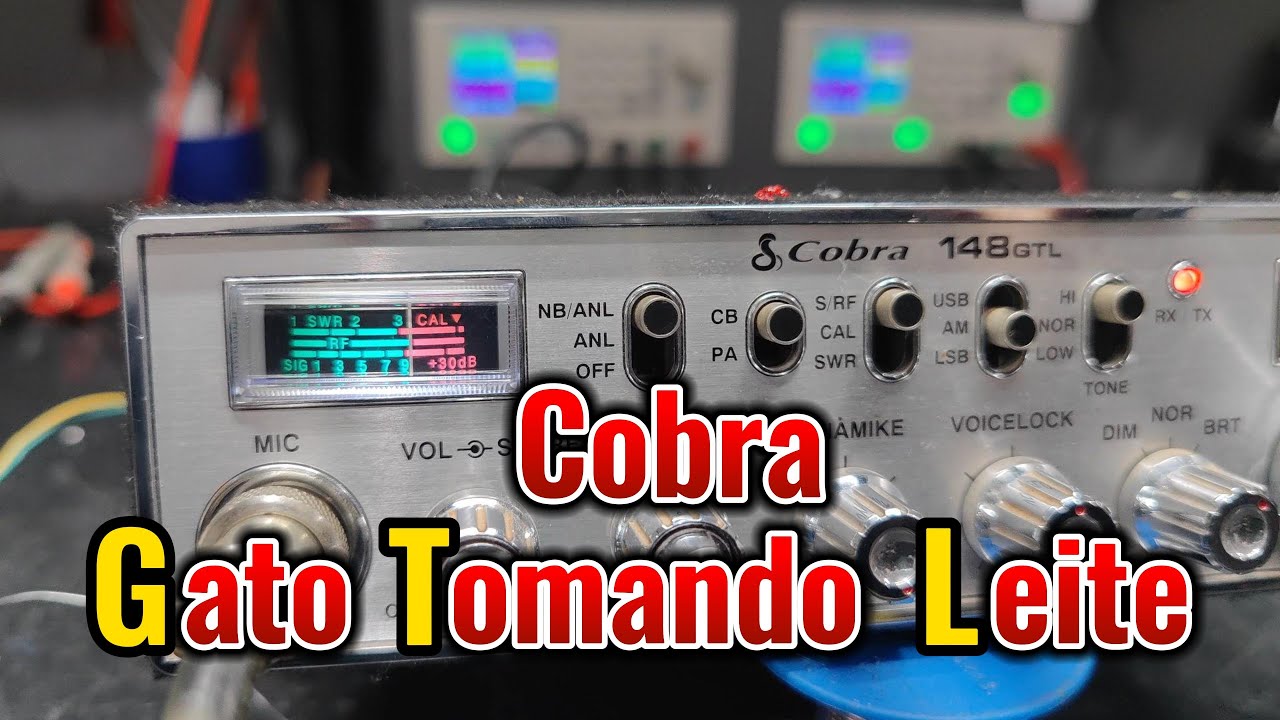 Cobra 148-GTL (cliente Mauro Boock) - YouTube