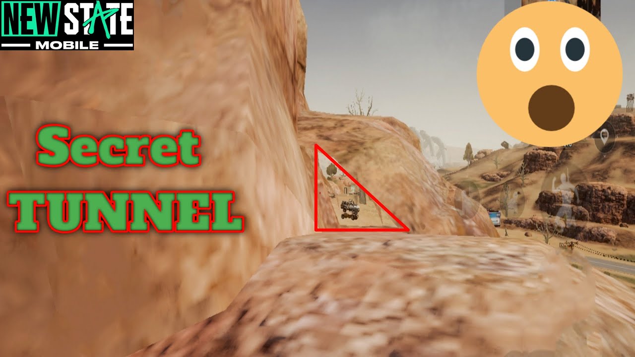Secret TUNNEL 😮 | Pro Camper Position 😂 Lagna Map | New State Mobile ...