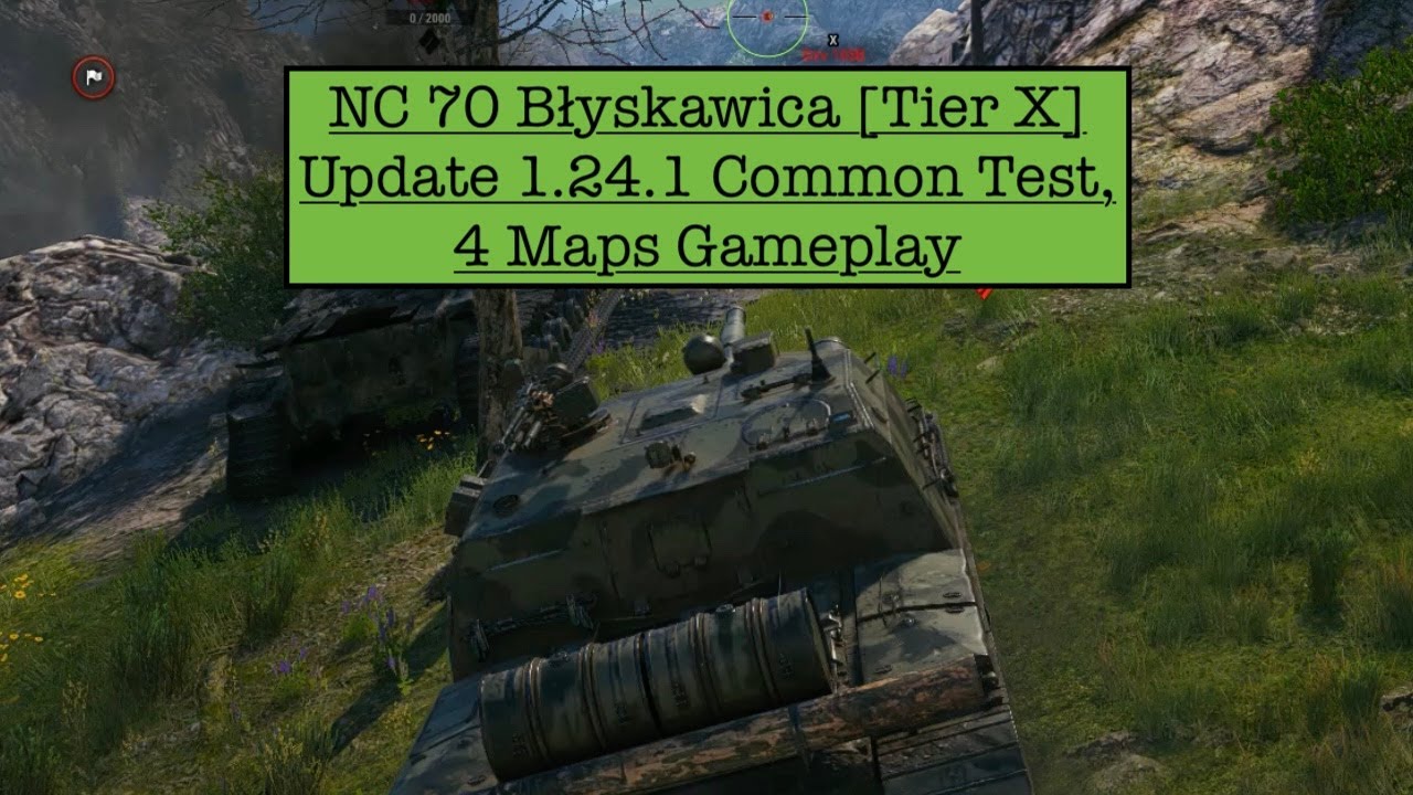 NC 70 Błyskawica [Tier X] Update 1.24.1 Common Test, 4 Maps Gameplay ...