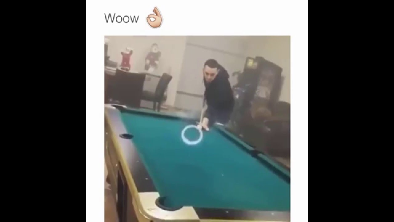 Amazing Skills of Snooker Plus Smoke Combination Wow - YouTube