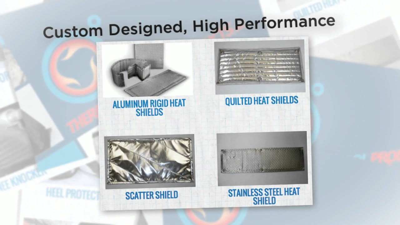 Custom Heat Shields by Thermal Control Products - YouTube