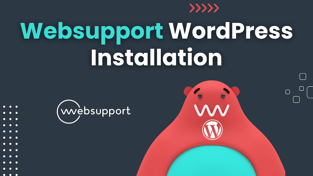 Websupport Hosting WordPress Website Installation Tutorial | KM Webverse Guide - YouTube