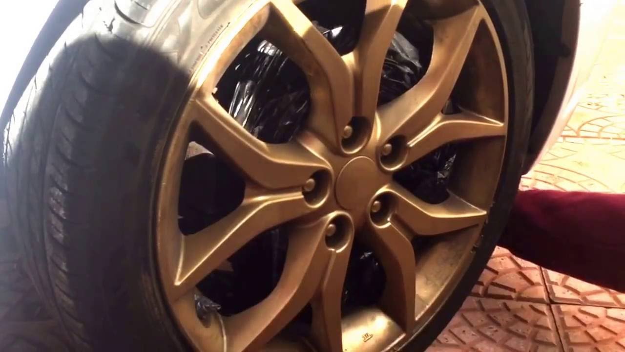 Best way to plastic dip rims - YouTube