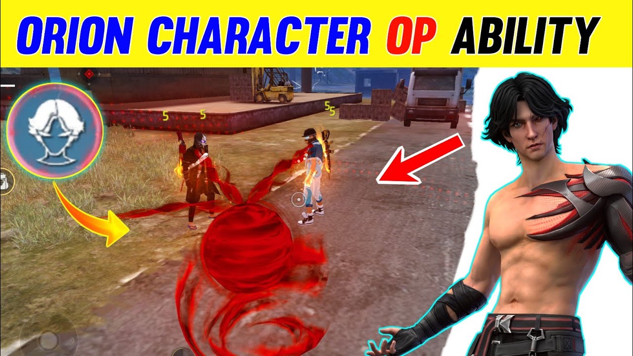 New Character Ability | Orion Character Ability | Free Fire New ...