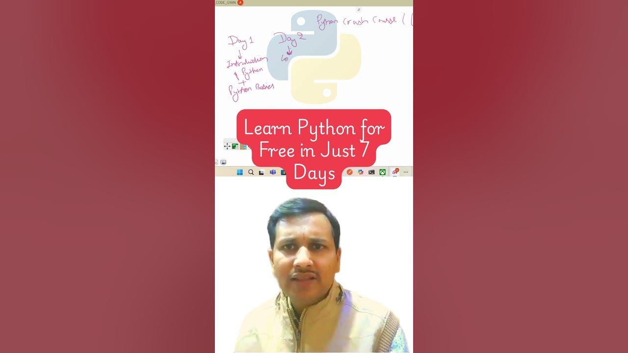 Learn Python For Free In Just 7 Days Python Pythonai
