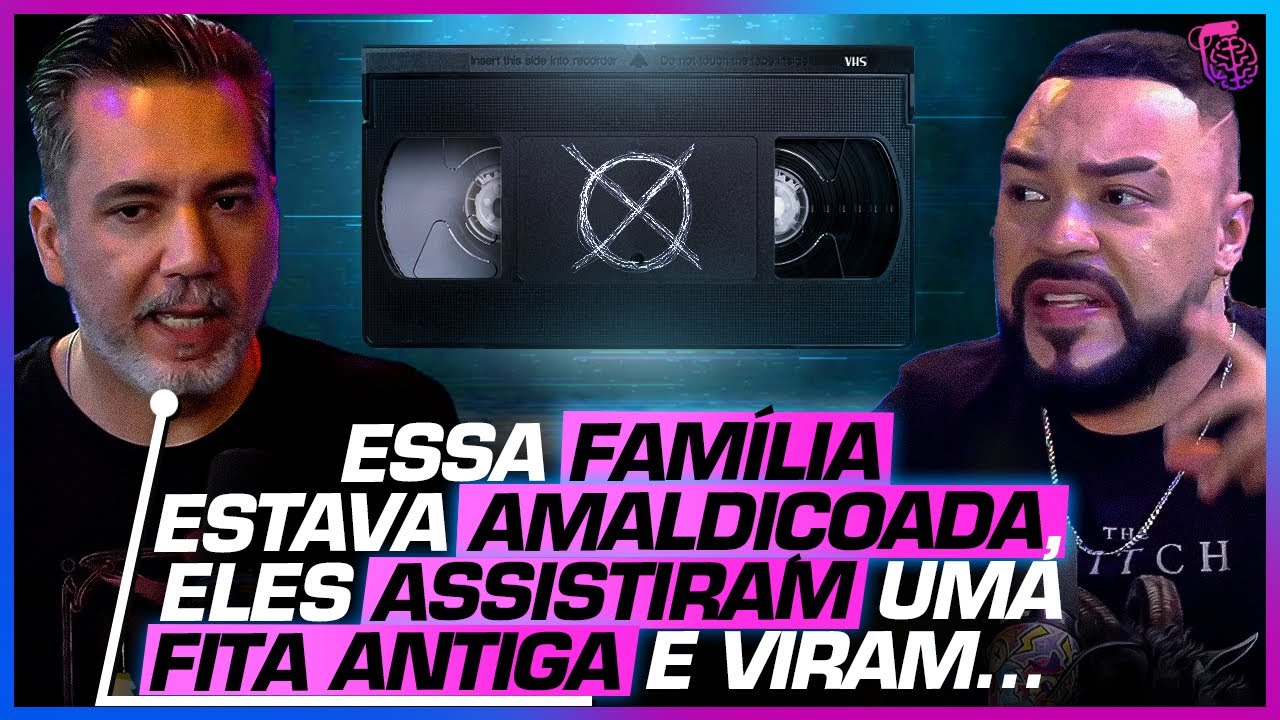 A HISTÓRIA ASSUSTADORA do VHS e a FAMÍLIA ASSOMBRADA - JU CASSINI, DANIEL PIRES E LUCIANO MILICI ...