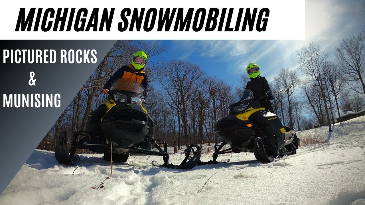 Snowmobiling Michigan's Upper Peninsula | Pictured Rocks Coastline to ...