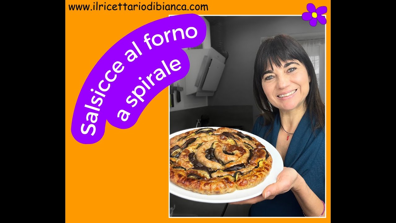 Salsicce al forno a spirale - YouTube