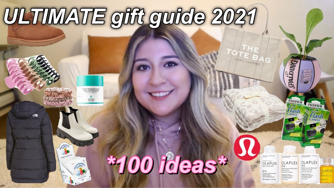100 CHRISTMAS GIFT IDEAS *wishlist 2021 + gift guide* - YouTube