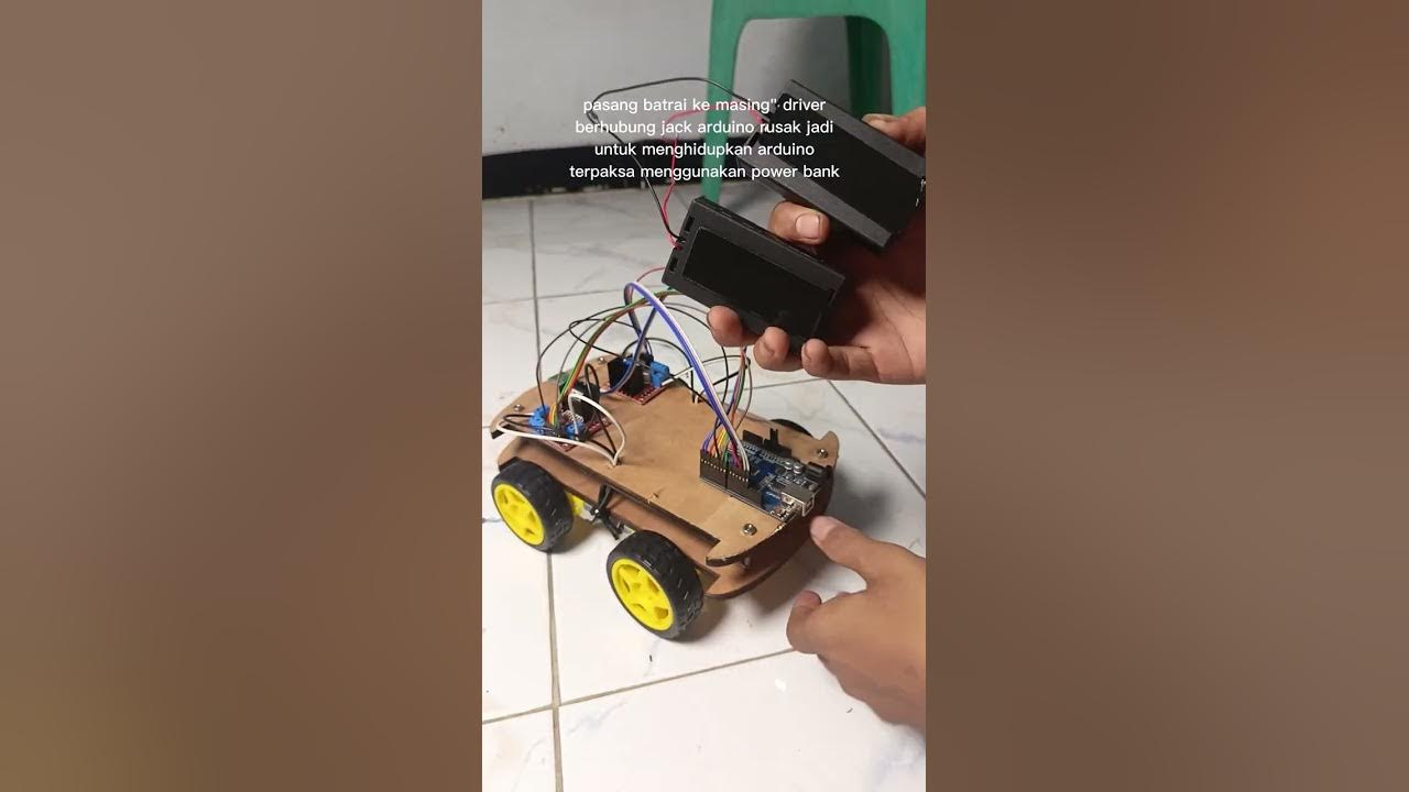 cara membuat DIY CAR arduino mudah di pelajari jarak sampai 100 meter ...