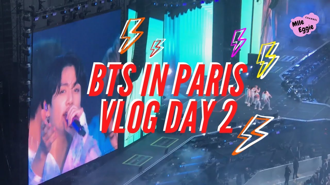 080619 Vlog BTS concert in Paris Day 2 Speak Yourself in Europe_JK ...