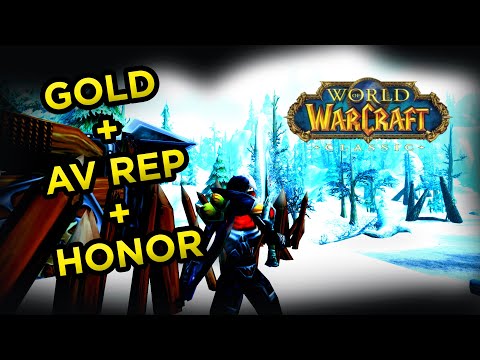 AV Gold AND AV rep AND honor farm strategy for Rogues only! - WoW Classic (1.13.3)