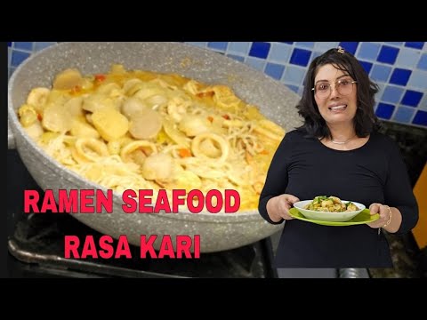 RAMEN KARI SEAFOOD,GAK PERLU JAUH JAUH KELUAR NEGRI,BIKIN SENDIRI ENAK ...