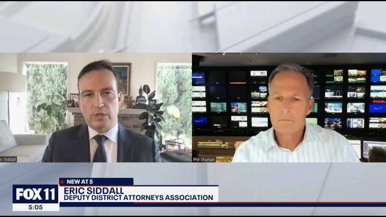 ADDA's Eric Siddall on Fox11 Discussing Gascon's Gun Control ...