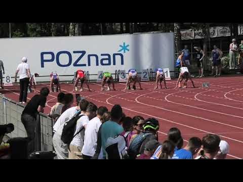 100m M bieg 1 - Poznań 20240504 - YouTube