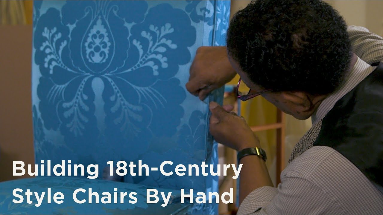 Re-Creating George Washington's Chairs - YouTube