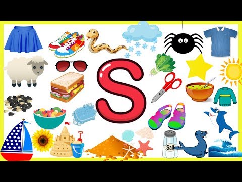 Letter S-Things that begins with alphabet S-words starts with S-Objects that starts with letter S